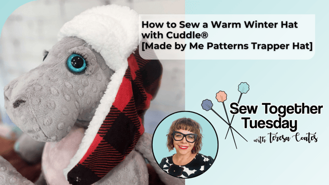Basic Binding Techniques for Cuddle® Minky Plush Fabric (& Video Tutorial)